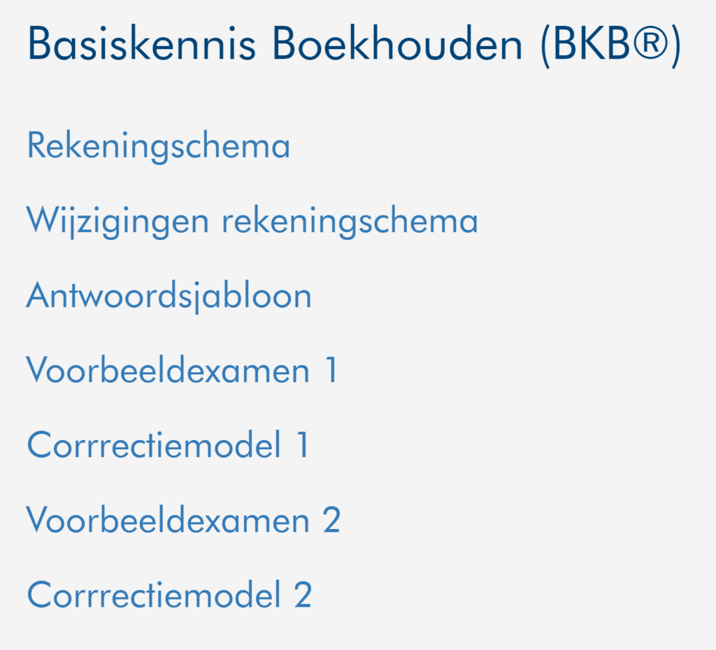 Versiebeheer voorbeeldexamens - Associatie voor Examinering